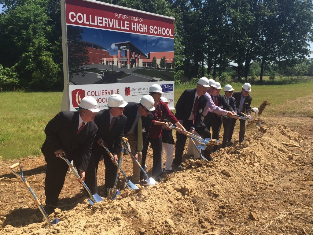 Collierville Breaks Ground on New High School • Evans Petree PC